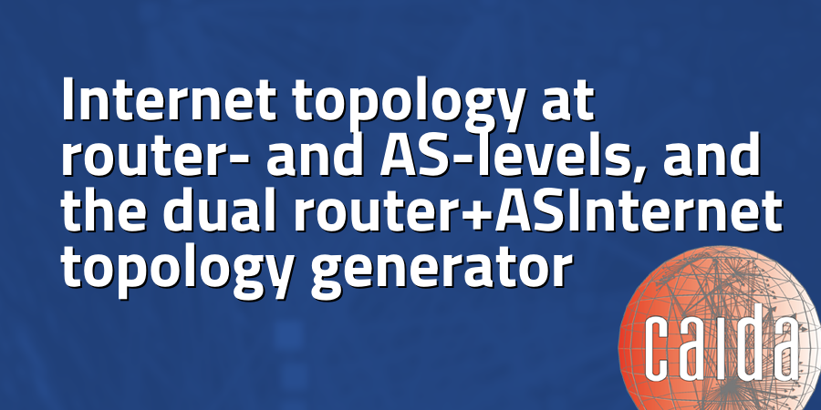 Internet Topology - CAIDA