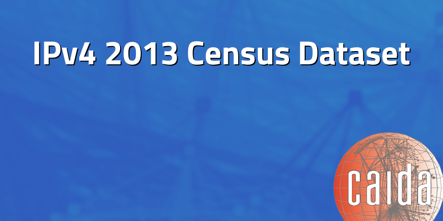 IPv4 2013 Census Dataset - CAIDA
