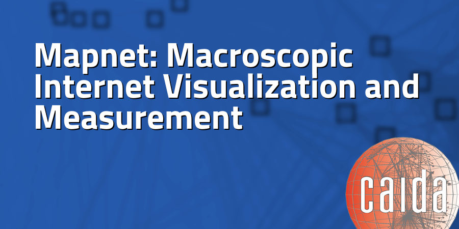 Mapnet - CAIDA