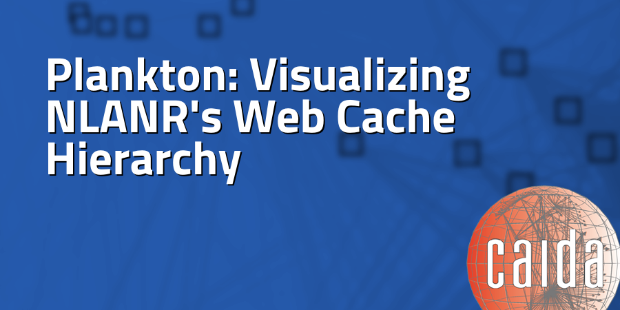 Plankton: Visualizing NLANR's Web Cache Hierarchy - CAIDA