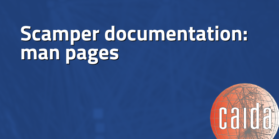 Scamper documentation: man pages - CAIDA