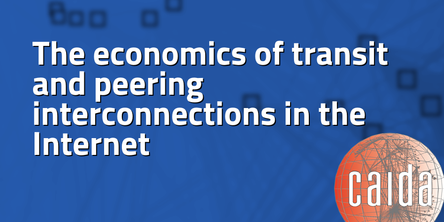 Interconnection Economics - CAIDA