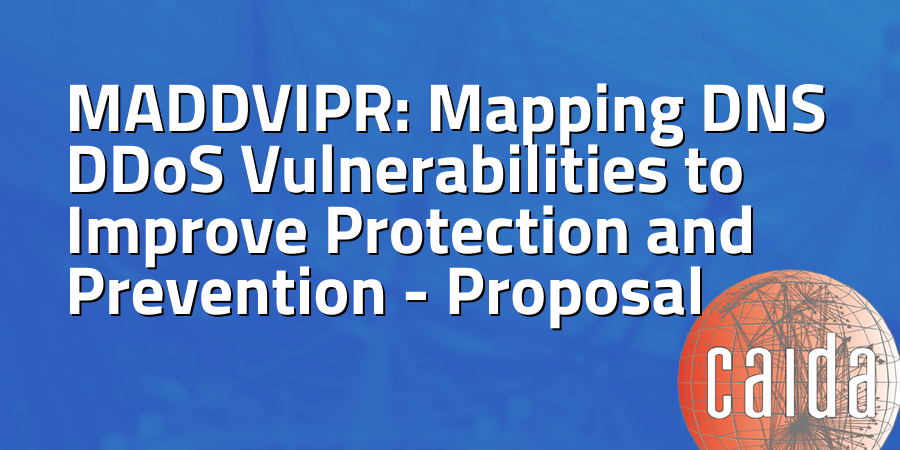 MADDVIPR: Proposal - CAIDA